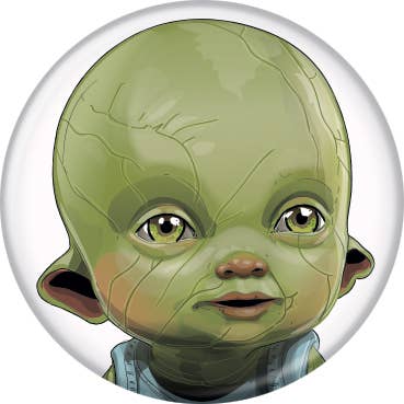 Superman 2025 Baby Joey Button | Superman Stuff