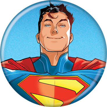 Superman 2025 Superman Smiling Button | Superman Stuff