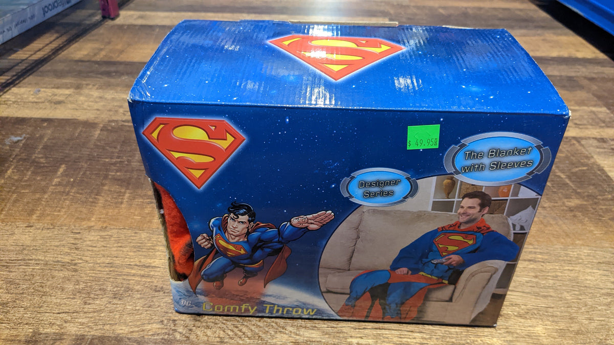 Superman Snuggie Comfy Throw | Superman Stuff