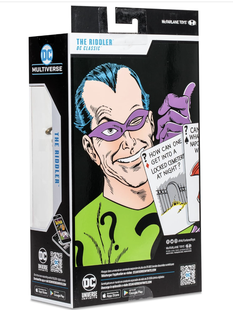 Mcfarlane Multiverse The Riddler 7in Action Figure Multicolor ...