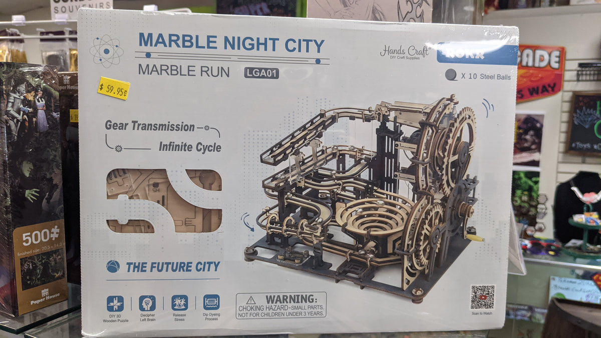 Marble Night City Marble Run | Superman Stuff