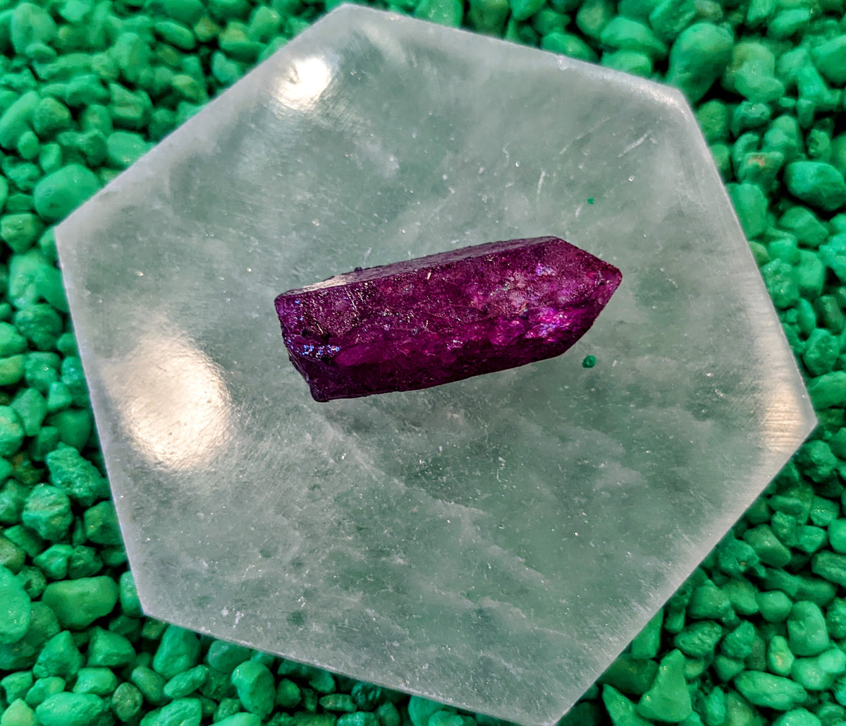 Pink "Kryptonite" Rainbow Quartz | Superman Stuff