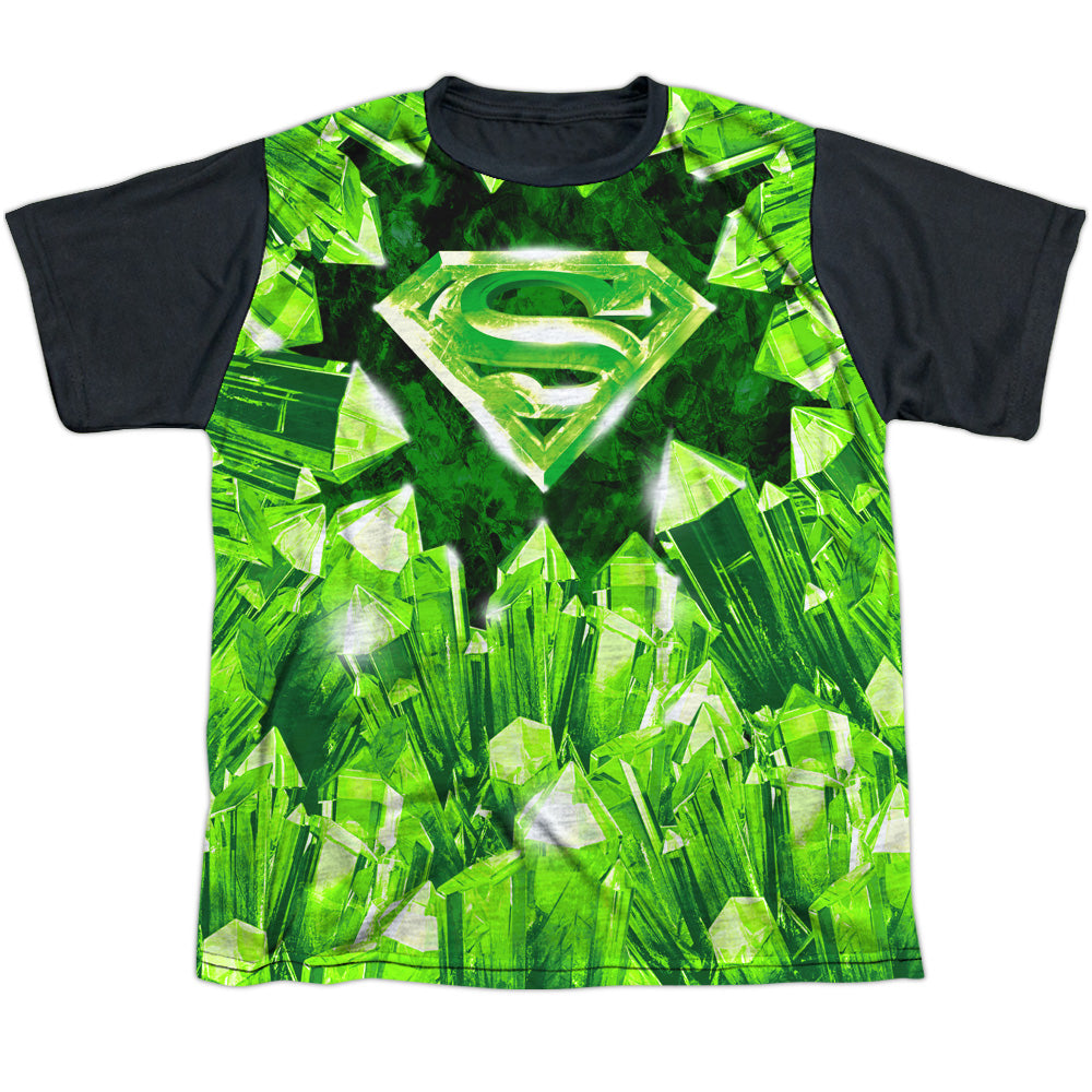 Superman Kryptonite Shield Youth Regular Fit Short Sleeve Shirt ...